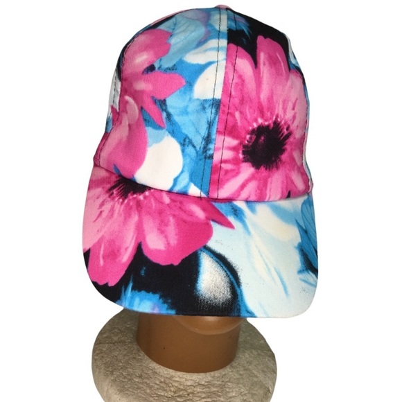 Magid | Accessories | Magic Hats Pink Blue And Black With A Floral ...
